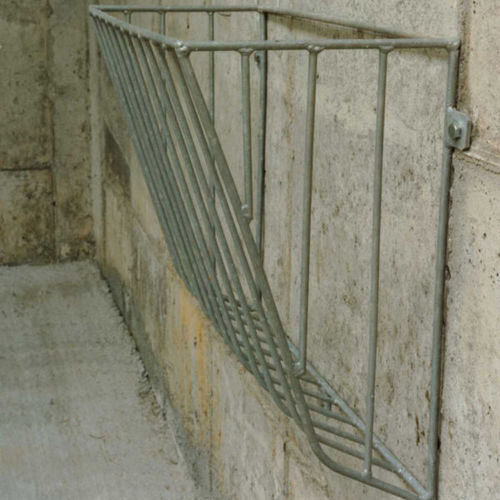 Calf hay rack - O'Donnell Engineering - steel / wall-mounted / single ...
