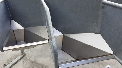 Cattle trough - Milking Parlor Manger Feed Troughs - O'Donnell ...