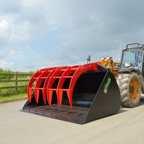 Power grab shovel bucket - W-WG Series - Albutt - heavy-duty