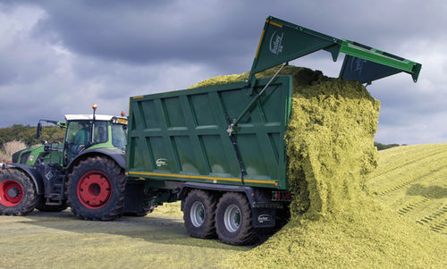 Dump trailer - EJECTOR Series - Bailey Trailers - 2-axle / agricultural ...