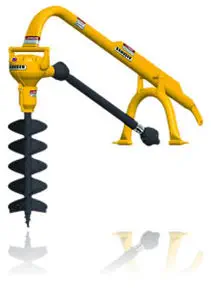 3 point hitch post hole auger J20 80 F8 Opico Limited tractor mounted