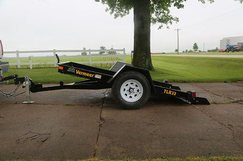 Dolly trailer - TLR33 - Vermeer - single-axle / agricultural / equipment