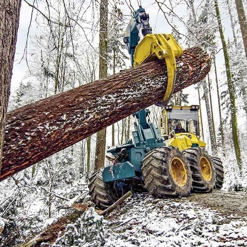 Self-propelled forestry skidder - 805HD ZL - HSM Hohenloher Spezial ...
