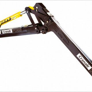 Forestry forwarder forestry crane - FC45 - Cranab AB - knuckle boom