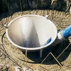 Cone discharge gate - MUSMAX - flat