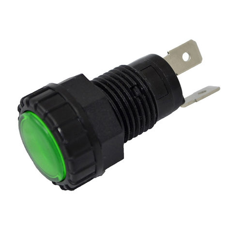 LED control light - PL-521-GC - Carling Technologies Ltd. - green / remote