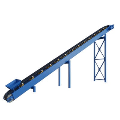 Grain conveyor - ISM separator - belt / inclined