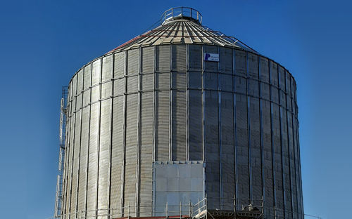 Grain silo - PRADO SILOS - galvanised steel / stainless steel / discharge