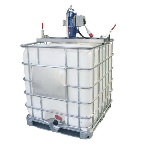 Vertical agitator - IBC - Chemineer - electrically-powered / stainless steel