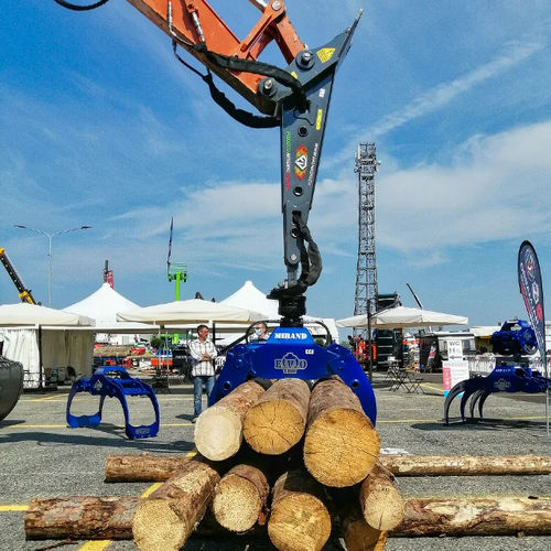 Handling log grapple - Dalmasso - felling / forestry / for excavators
