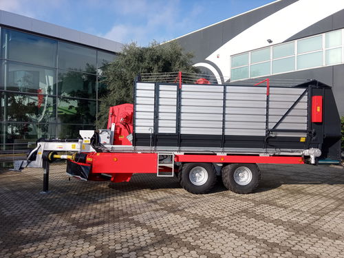 Loader wagon - RS 90 - RIBERI - 2-axle / forage / self-unloading