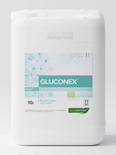 Biostimulant with trace elements - GLUCONEX - agronutrition - liquid ...