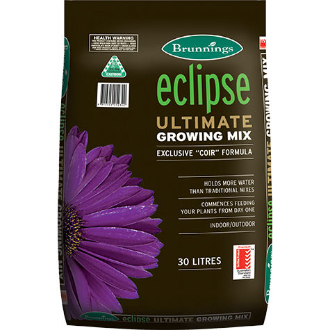 Potting soil growing medium - Eclipse Ultimate - Brunnings - coconut fiber / bagged