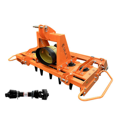 Power harrow - KR-120 - DELEKS SRL - depth control / with roller