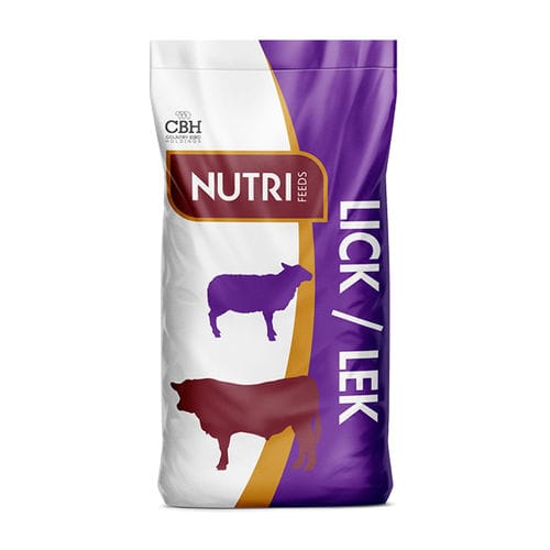 Cattle lick block - Fos 6 - Nutrifeeds - goat / for sheep / with trace ...