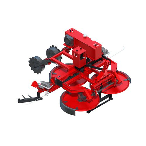 Mechanical weeder - BIO Series - id-david - mounted / intercep / rotary