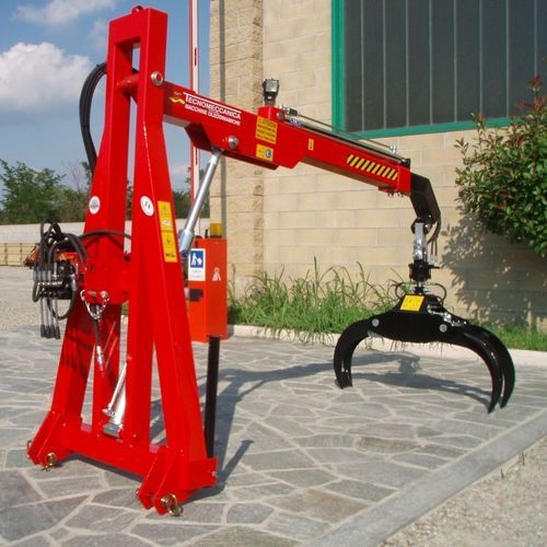 Tractor-mounted log loader - TFG 300L mini - TECNOMECCANICA SRL