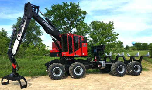 Compact forestry forwarder - 830D,804D - Timberpro