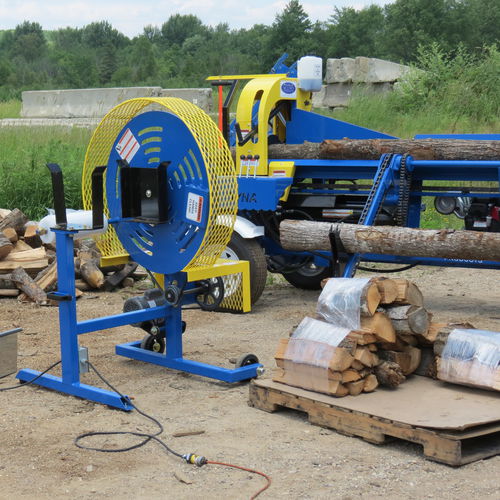 Stationary bundling machine - FB-10 - dyna-products - log