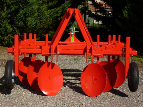1-row ridger - sicam - for vegetables / disc