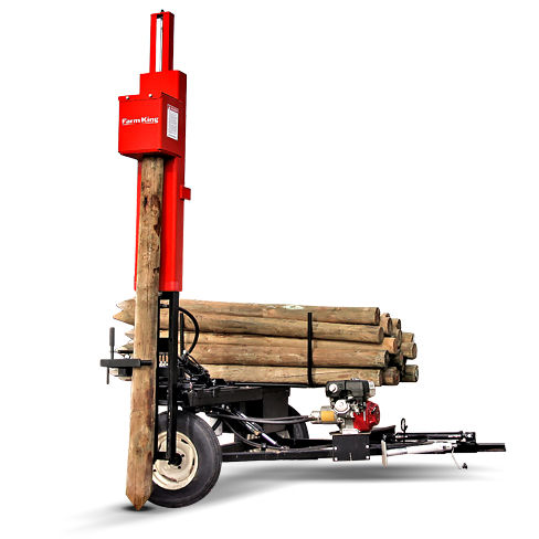 Hydraulic post driver - 1450 - Farm King - tractor-mounted