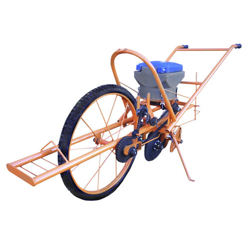 Hopper manual seeder - plantknapik - 1-row / walk-behind