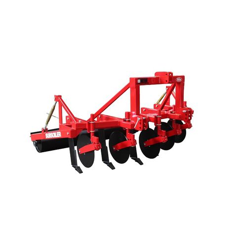 3-point hitch subsoiler - SSF3R, SSF5R - Rata Equipment - with roller