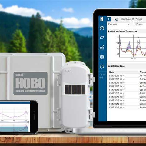 Management software - HOBOlink - Onset - monitoring / precision agriculture