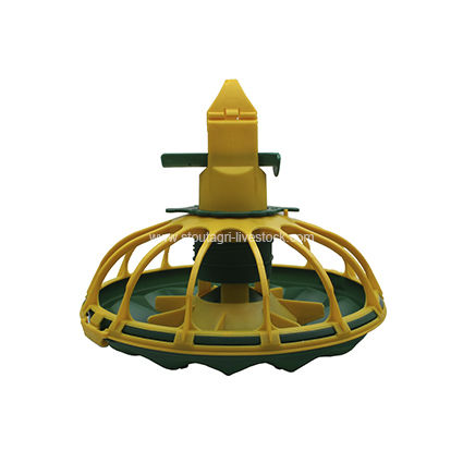 Poultry pan feeder - 421507 - StoutAgri - plastic / multi-access ...