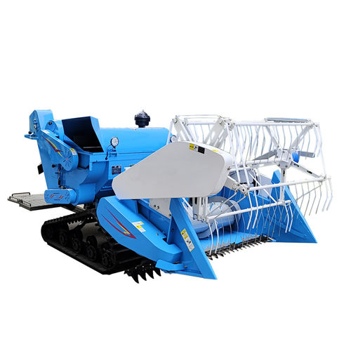 Rice combine harvester - 4LZ-1.0W - Tagrm - hybrid / wheat / crawler