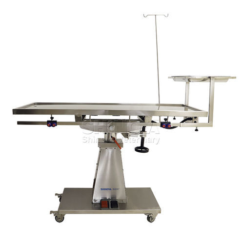 Electrically operated veterinary operating table - ET-1400R - shinova ...
