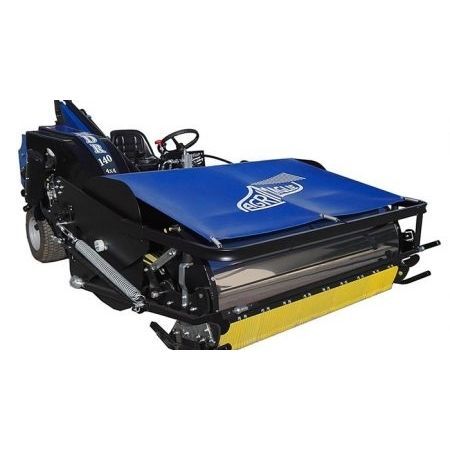 Self-propelled sweeper - HDR series - agromelca - for fruit / nuts