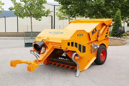 Tractor rock picker - MX-15 series - tasias - towed