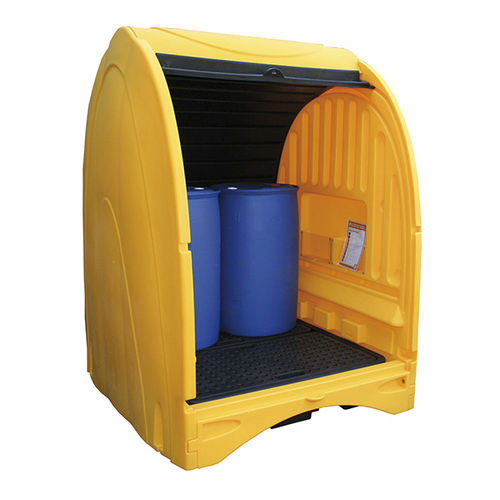 Drum collection tray - BRP4FEXT250 - DIFOPE - for hazardous fluids ...