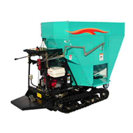 Self-propelled straw blower - EF series - TAKAKITA CO.,LTD. - for feed