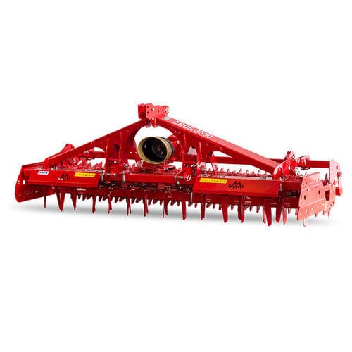 Power harrow - EROS - UNLU AGRIGROUP - depth control / with roller