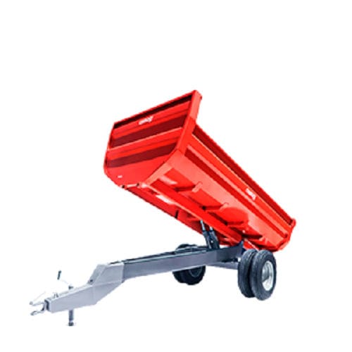 Dump trailer - CBH7 - Cemag - single-axle / agricultural / 7 ton