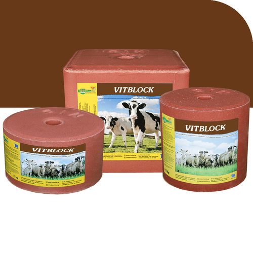 Cattle licking block - VITBLOCK - S.I.N. HELLAS - for horses / for ...