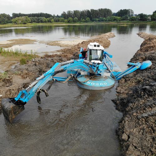 Hydraulic dredger - RL-AD277 - Relong - amphibious