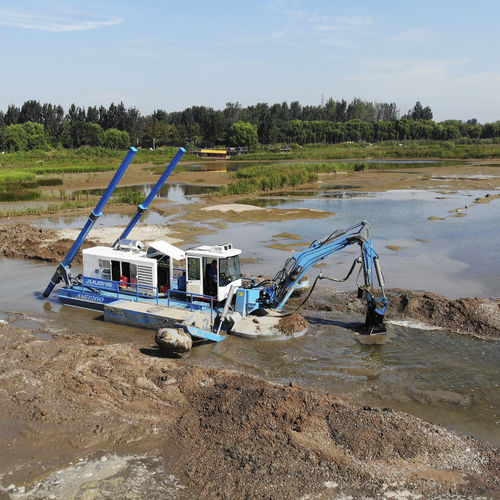 Hydraulic dredger - RL-AD385 - Relong - amphibious