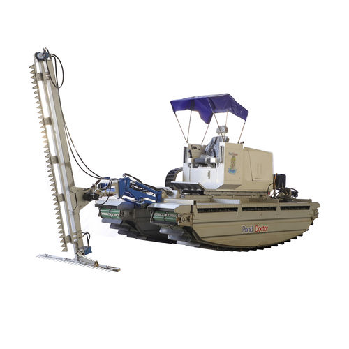 Aquatic weed harvester machine - AMH1850-45 - Relong - amphibious / tracked