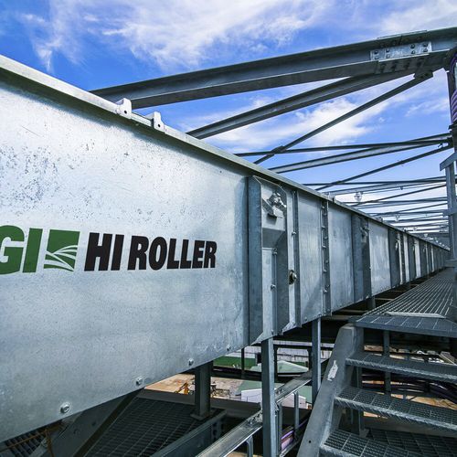 Grain conveyor - Hi Life® - AGI - belt / closed circuit