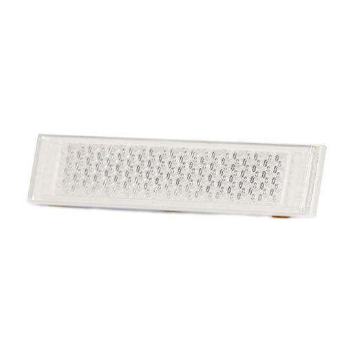 Rectangular reflector - UP-126X34 - PTS WAS Sp. J. - white / self-adhesive