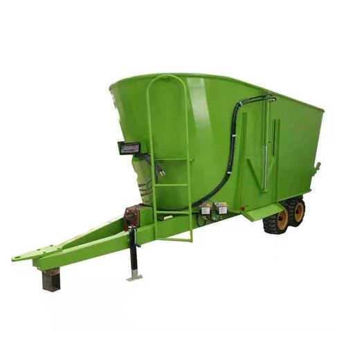 Vertical feed mixer - TMR-9000 - YYK BARN TECH LTD - trailed / 2-auger ...