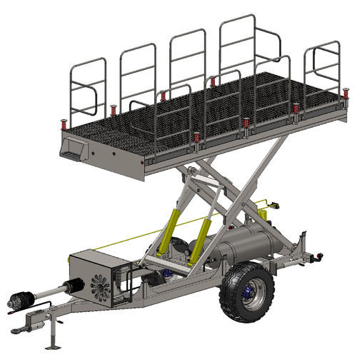 Harvesting trailer - PRISTA - Madaraagro - dump / single-axle ...