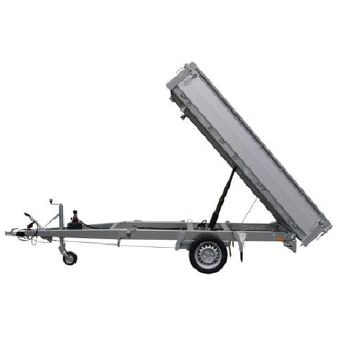 Tipping trailer - KP-T - _SIGG - single-axle / agricultural / 3-way