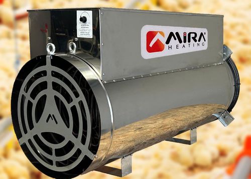 Electric air heater - EH - Mira Heating - poultry house / for greenhouse