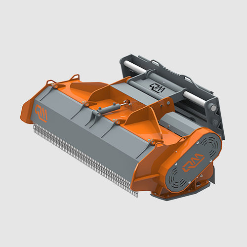 Front-mount mulcher - RF series - QM Srl - hammer / knife / grass