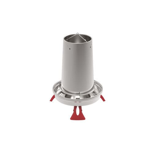 Poultry hopper feeder - 30261 - Copele - metal / multi-access