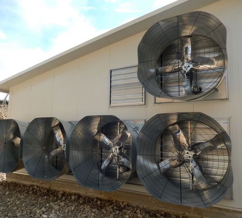 Farm building fan - SPEROTTO S.p.A. - for air circulation / wall-mounted